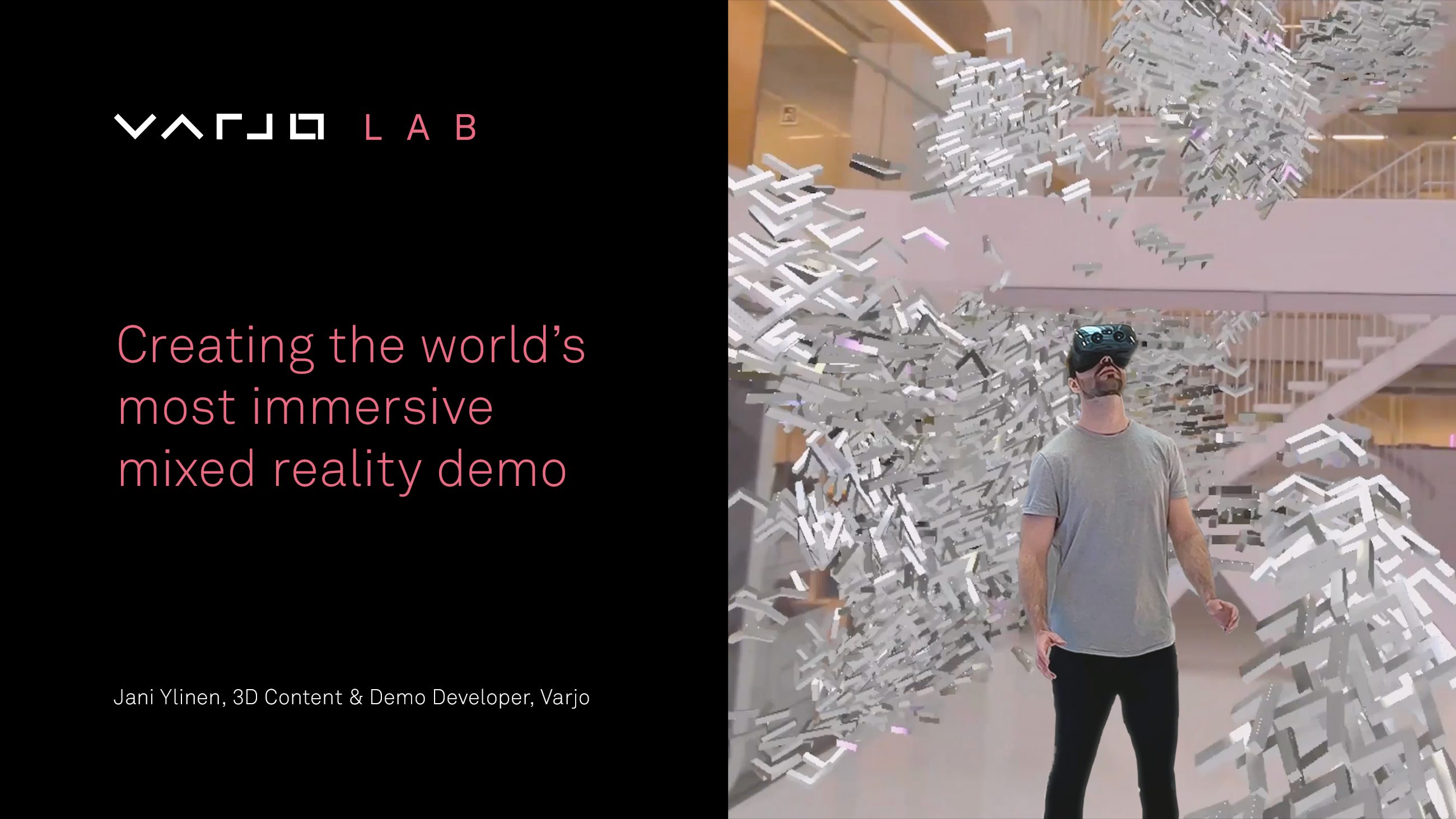 Creating the world’s most immersive mixed reality demo – Varjo.com